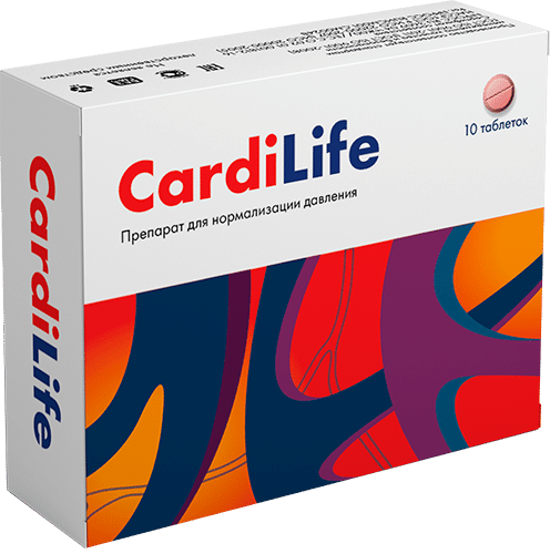 Купить CardiLife - натуральный препарат для нормализации давления, цена ...