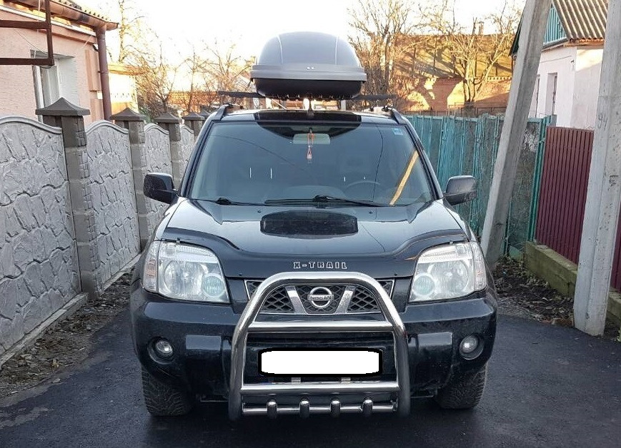 Кенгурятник на Nissan X-Trail T30 2000-2007 Усиленная Защита Бампера ...