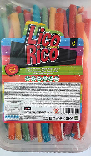 Купити Мармеладні провода в цукрі "Lico Rico" 1400гр, ціна 238 грн ...