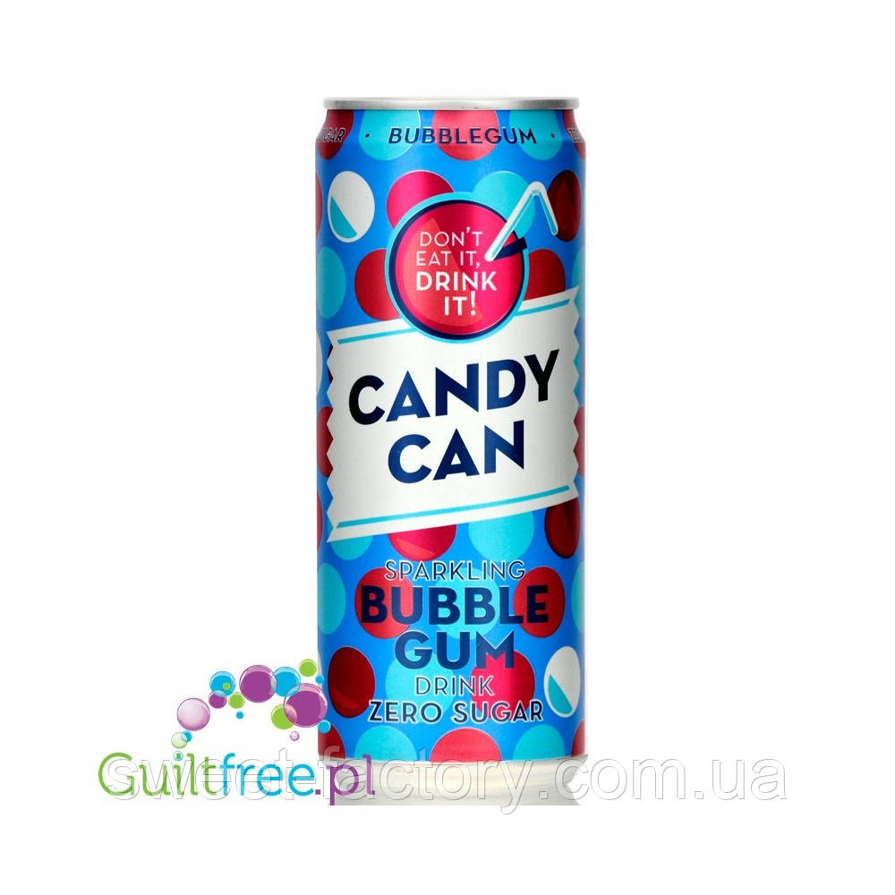 Газування Candy Can Bubble Gum Без цукру 330ml (ID#1637891833), цена ...