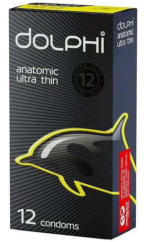 Презервативы DOLPHI Анатомические сверхтонкие 12 шт, цена 169.70 грн ...