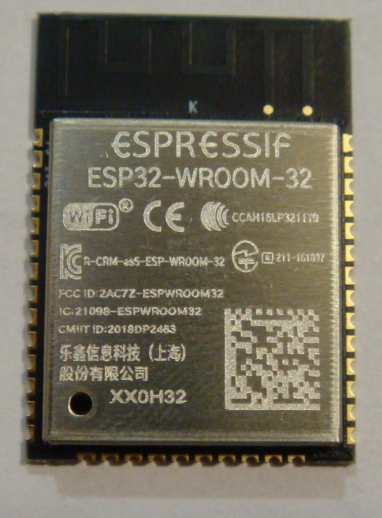 Купити ESP32-WROOM-32 Espressif Flash 4MB SMD 38 pin Wi-Fi модуль, ціна 139.59 ₴ - Prom.ua (ID ...