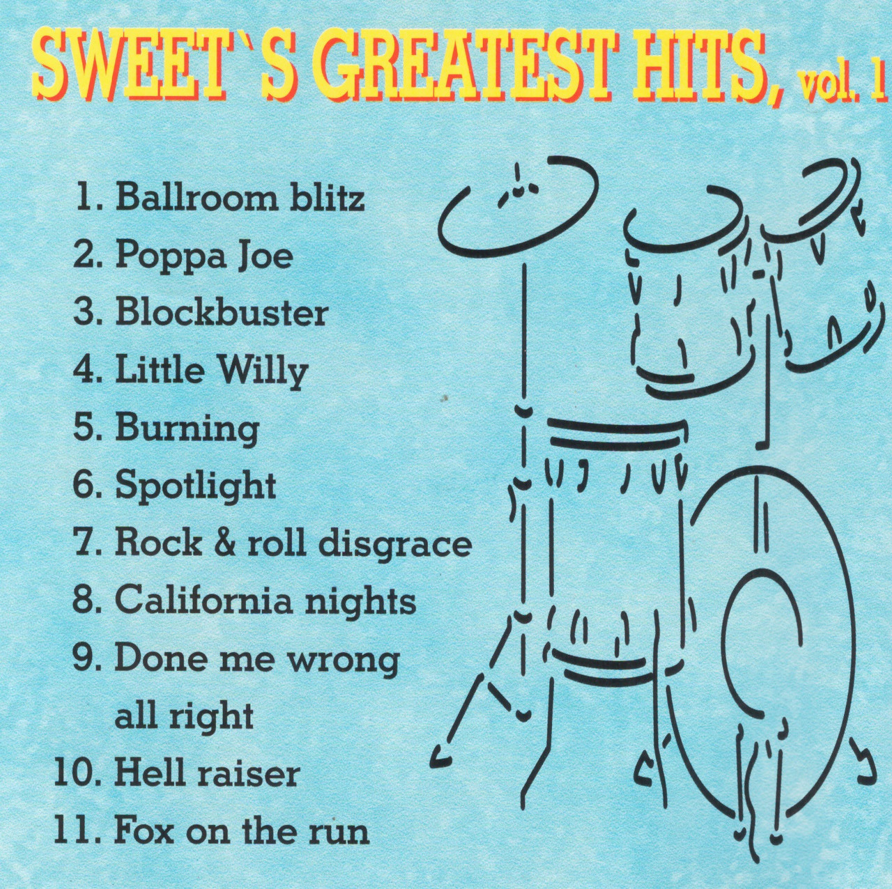 Купить CD - диск. Sweet - Sweet's Greatest Hits Vol.1, цена 99 грн ...