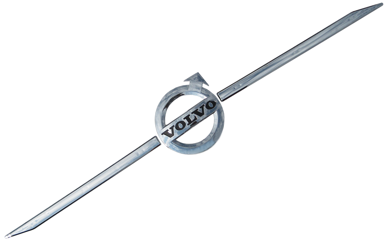 Логотип решітки радіатора VOLVO FH E5 82322924 82255255, ціна 1241.60 ...