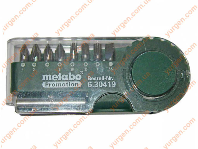 Набор бит Metabo promotion 9 шт (код 630419000).(484246370755), цена ...