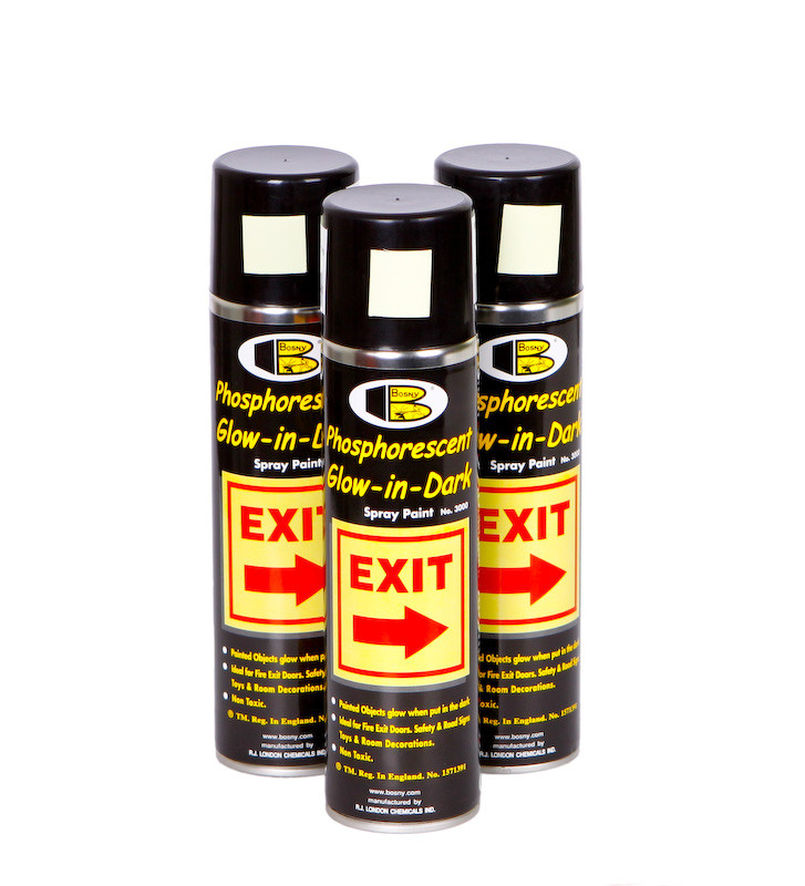 BOSNY аерозоль 3000 EXIT фосфоресцентна біла 227 гр, ціна: 388.74 ...