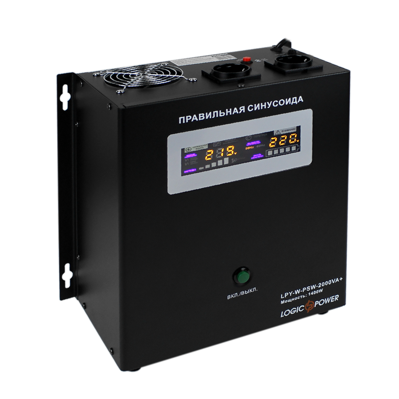 ИБП с правильной синусоидой 24V LPY- W - PSW-2000VA+ (1400Вт)10A/20A ...