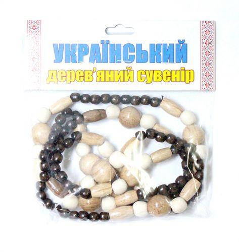 Деревянные бусы (70 см) (ID#1639722546), цена: 48 ₴, купить на Prom.ua