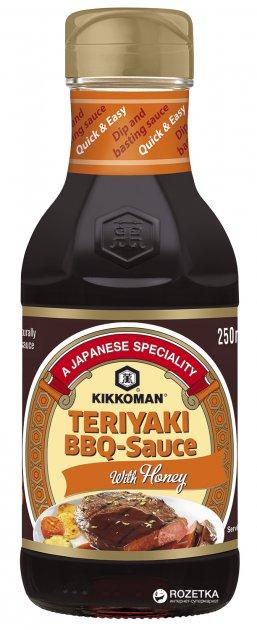 Соус Барбекю Kikkoman Teriyaki З Медом 250 Мл — Купить Недорого на Bigl ...