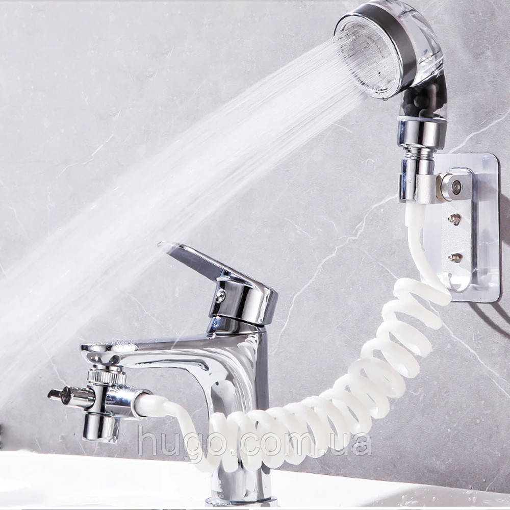 Душевая насадка на кран Mix Shower Mini с гибким шлангом / Душевой ...