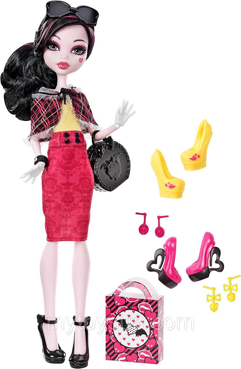 Лялька Монстер Хай Дракулаура Я люблю взуття Monster High Draculaura I ...
