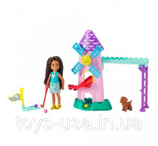 Ігровий набір з Челсі гра в міні гольф Barbie Club Chelsea Mini Golf ...