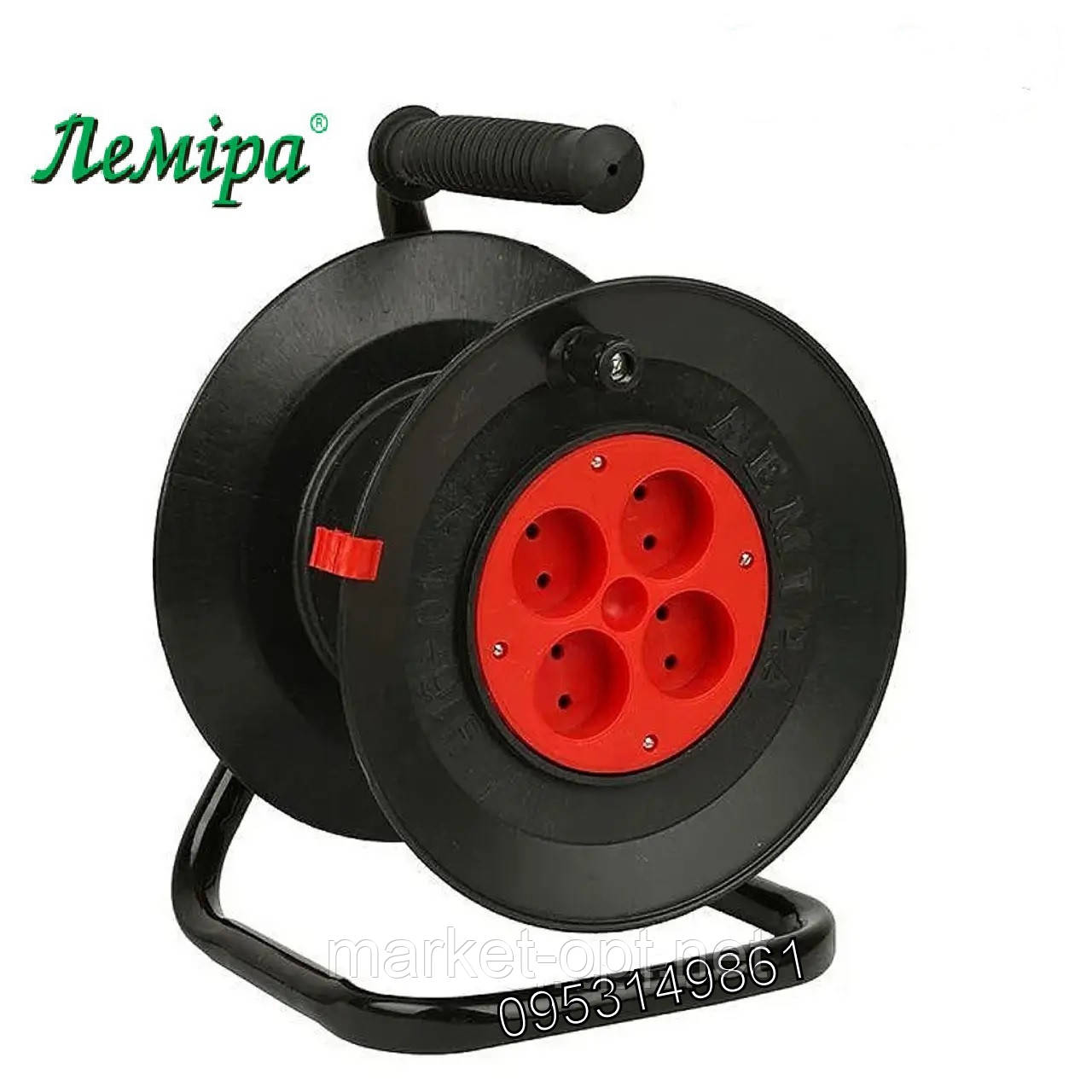 Котушка для Кабелю Велика 4 Розетки для Дроту для Подовжувача для ...