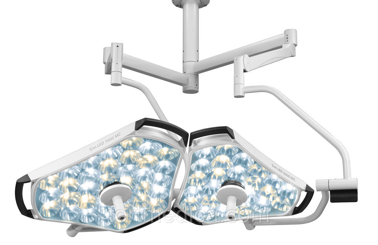 Світильник операційний стельовий Sim.LED 500 MC зі зміною колірною ...