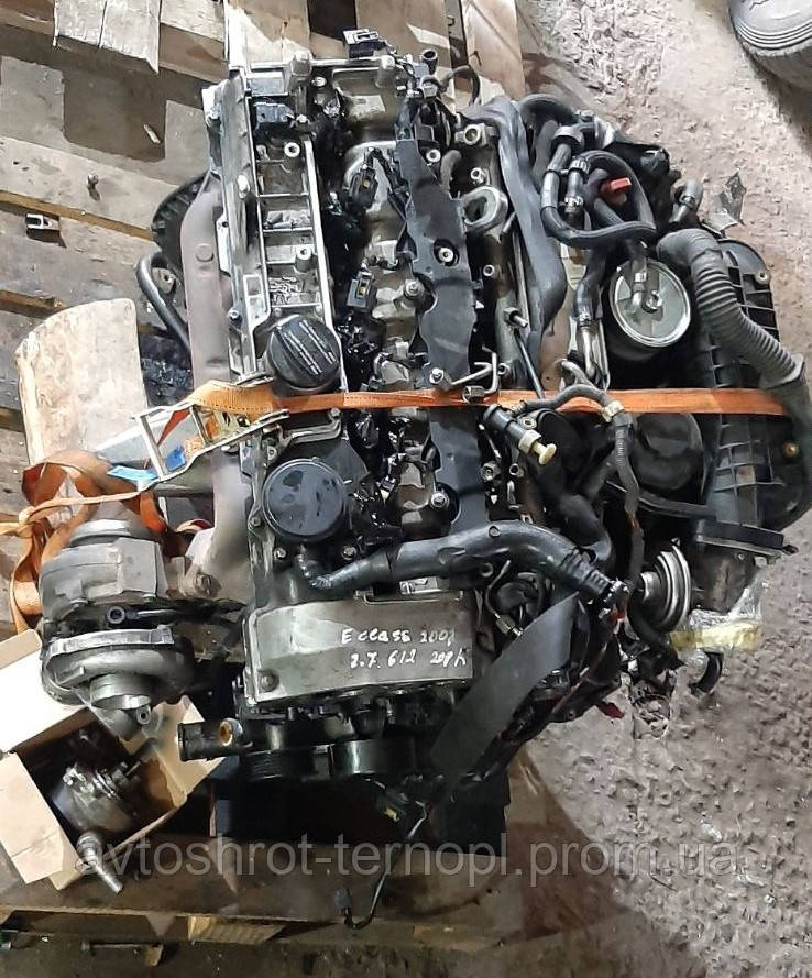 Двигатель ДВС 2.7 CDI OM612 Mersedes Sprinter E-class,С class,ML 2000 ...