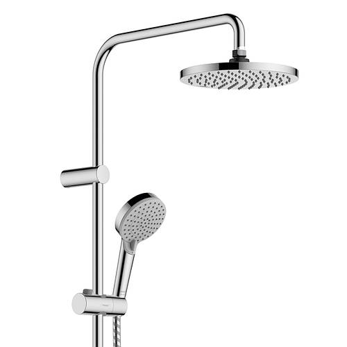 Душевая система с термостатом HANSGROHE Vernis Blend 26089000 с верхним ...