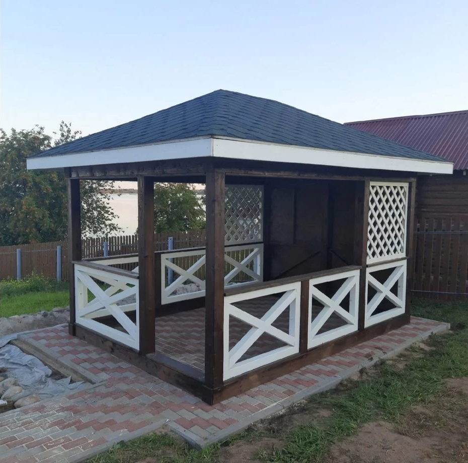 Купить Беседка, Альтанка деревянная, цена 5600 грн — Prom.ua (ID ...