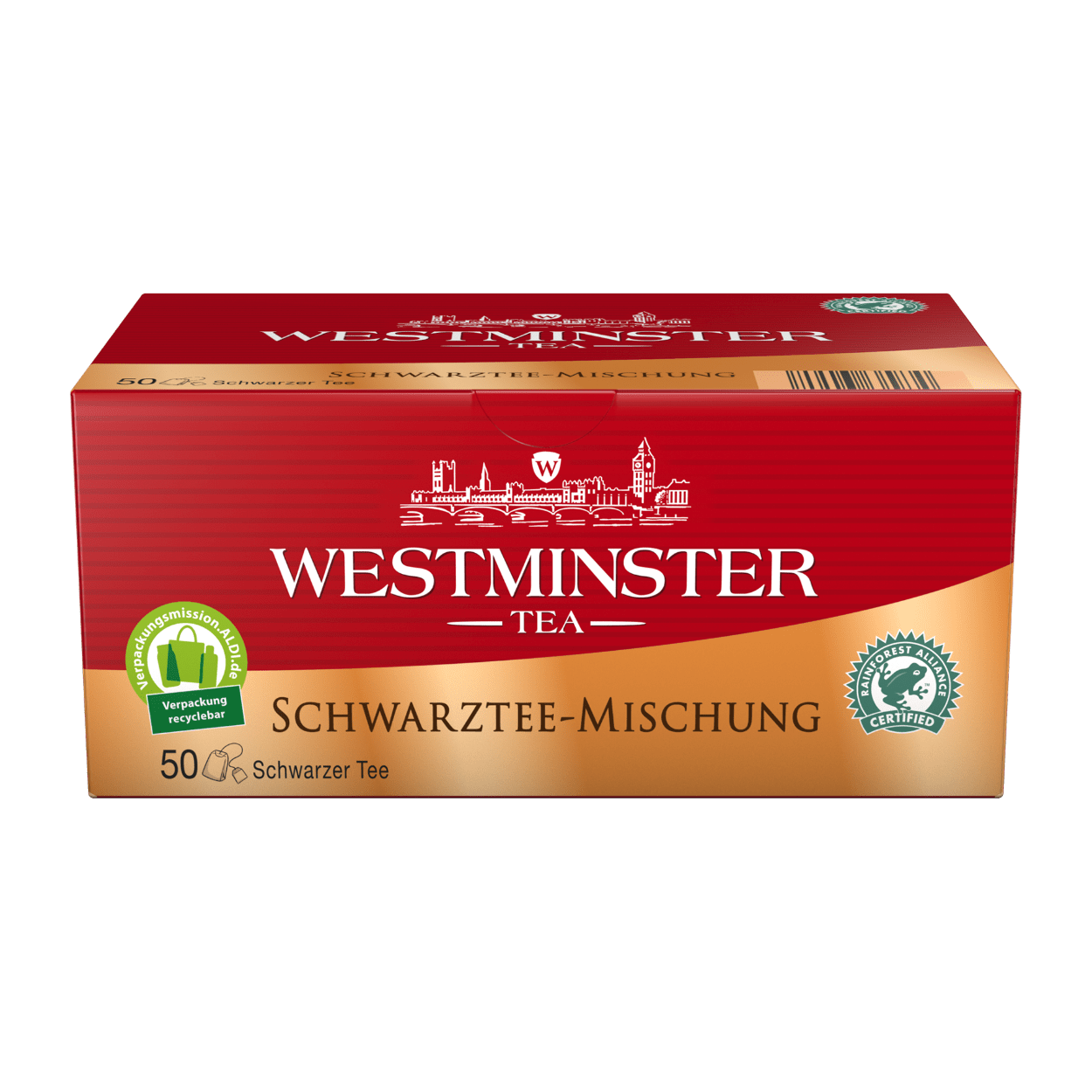 Купить Westminster Tea пакетированный черный чай, 50 шт., цена 75 ...