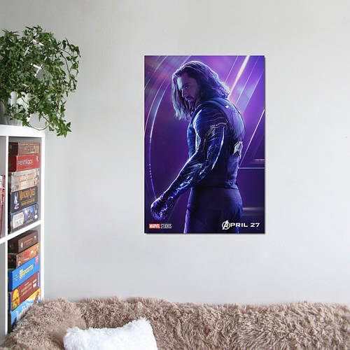 Купити Плакат "Баки Барнс, Зимовий Солдат, Avengers, Bucky Barnes", 60× ...