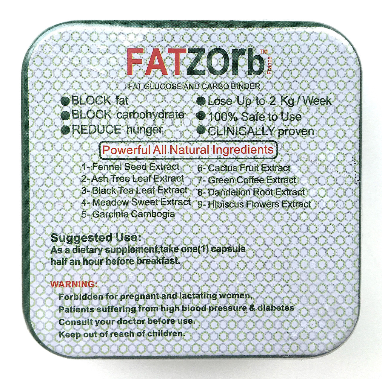 FatZorb капсулы для похудения и снижения веса (ФатЗорб), цена: 1750 ...