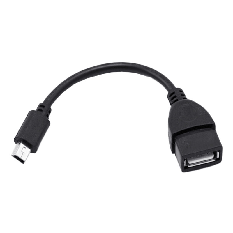 OTG-cable USB-mam переходник Mini USB (V3) чорний, ціна 41 грн — Prom ...