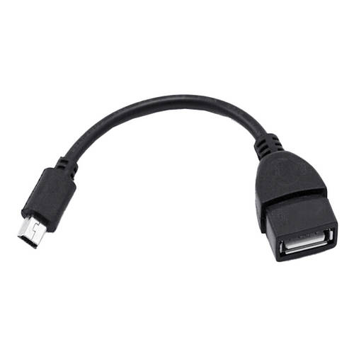 OTG-cable USB-mam переходник Mini USB (V3) чорний, ціна 41 грн — Prom ...