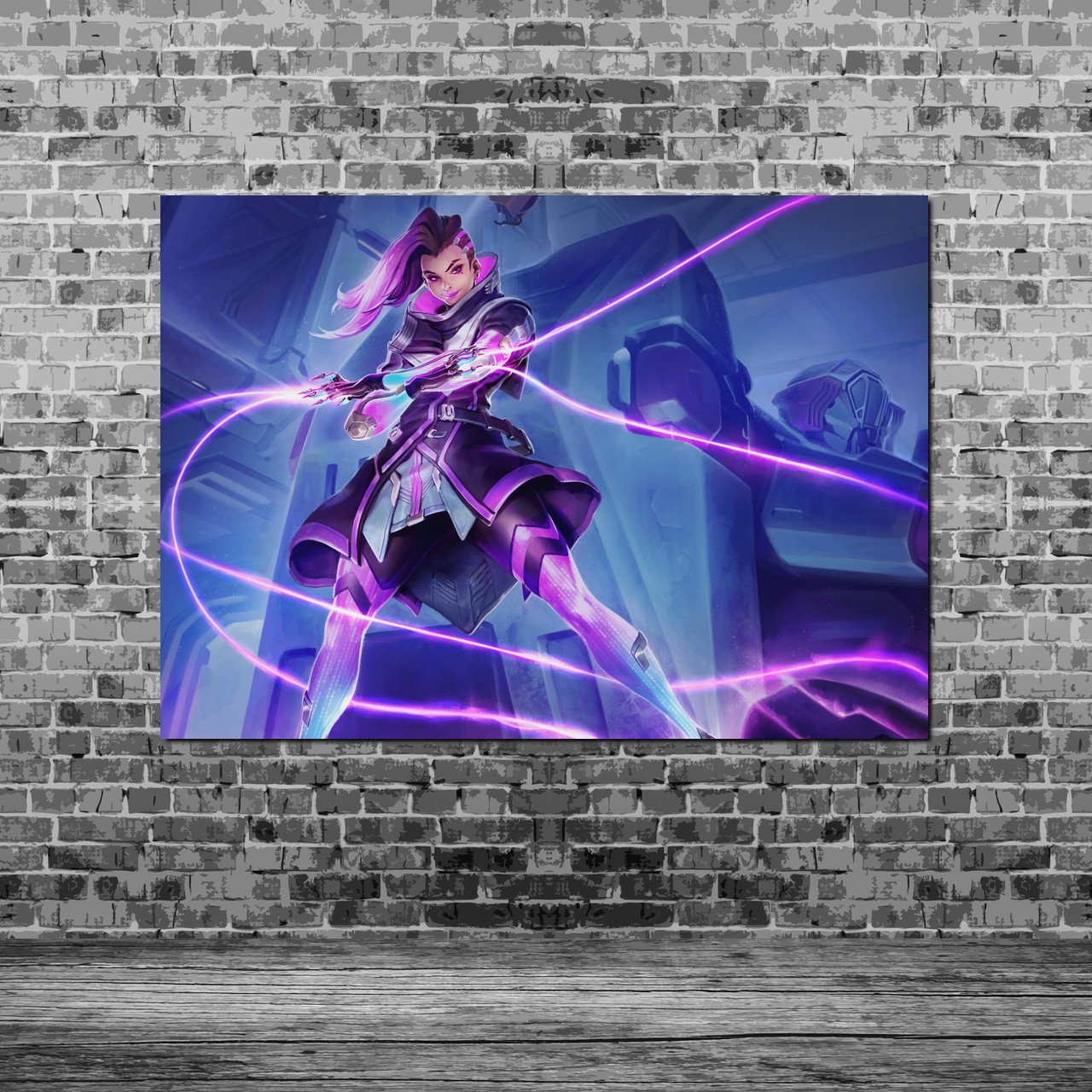 Купить Плакат "Овервотч, Сомбра, Overwatch, Sombra", 43×60см, цена 180 ...
