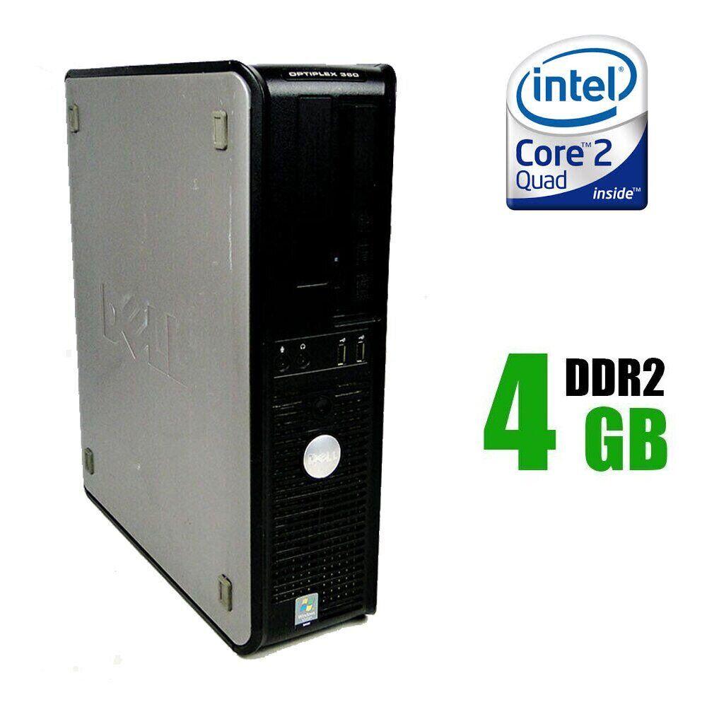 Системный блок Dell/Core 2 Quad Q6600 4 ядра 2.4GHz/4GB DDR2/320GB HDD ...