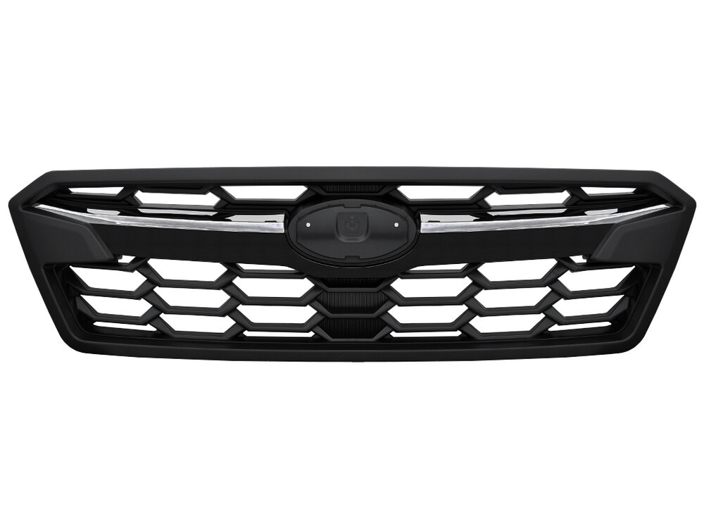 Решетка Радиатора Subaru XV 2017- Черный Без Молдингов (субару Хв ...