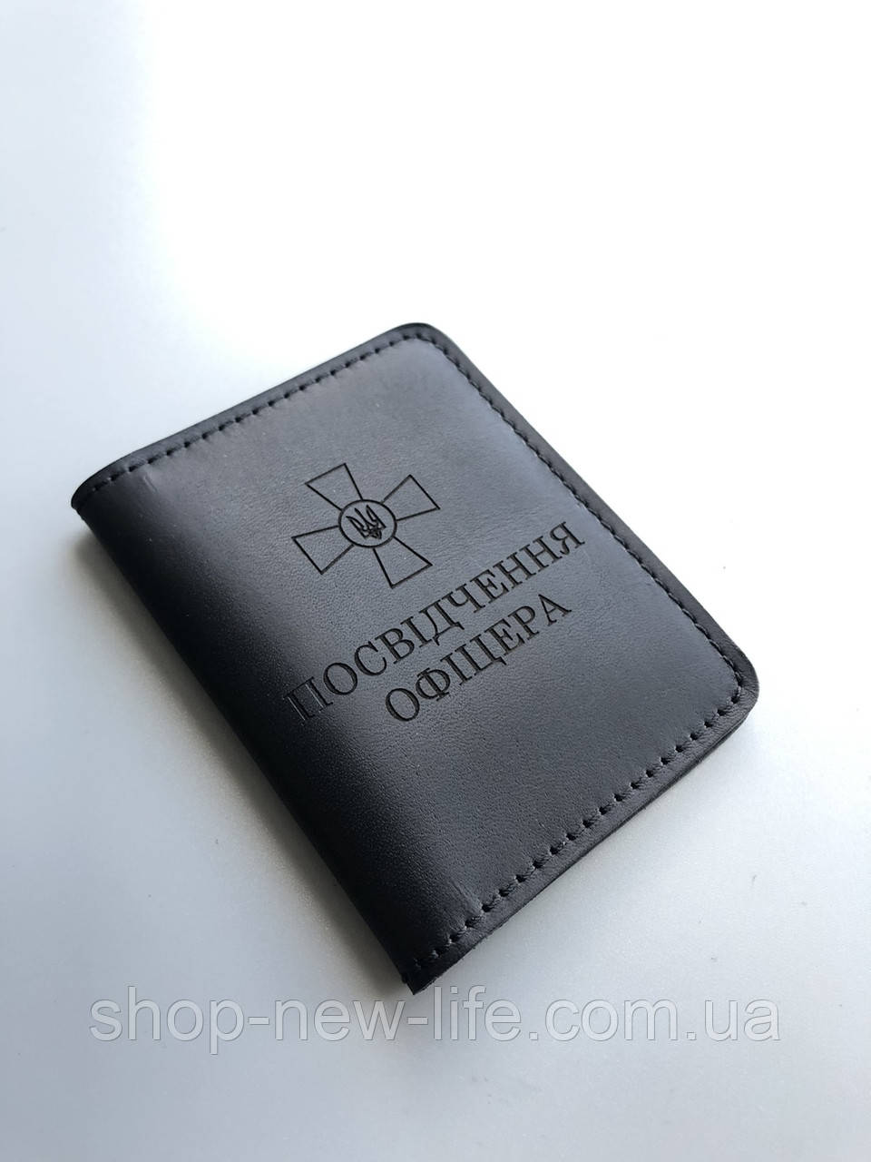 Купить Обложка для удостоверения " Посвідчення офіцера" Натуральная ...