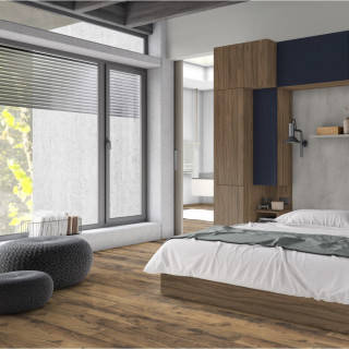 Купити Ламінат Egger PRO Medium Дуб Гантон світлий EPL043 32 клас 10мм товщина вузька дошка з ...