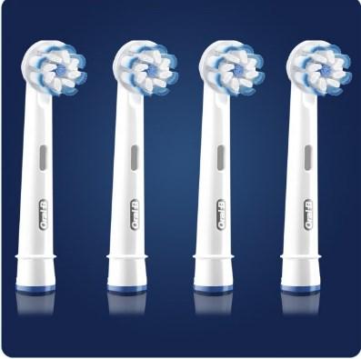 Насадки на зубную щетку Oral-b SENSI UltraThin EB60 4 шт Насадка oral b ...