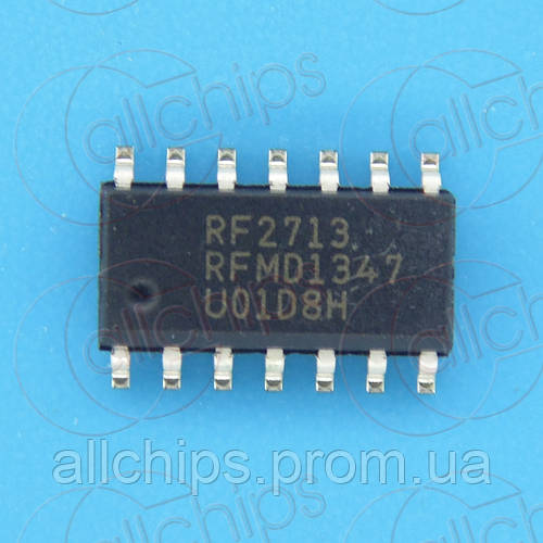 Купити Модулятор-Демодулятор 250МГц RFMD RF2713 SOP14, ціна 2271.98 грн ...