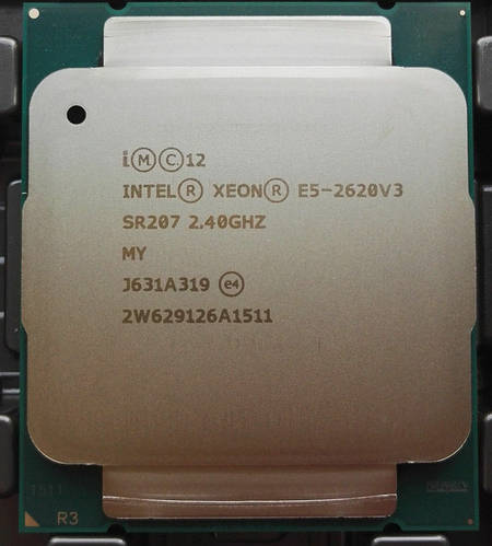 Процесор Intel Xeon E5-2620 v3 6 ядер 12 потоків 2.4 GHz LGA2011-3 б/у ...