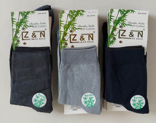 Бамбуковые Мужские Носки «Z&N Bambu Socks» 40-44 12 Пар — Купить ...