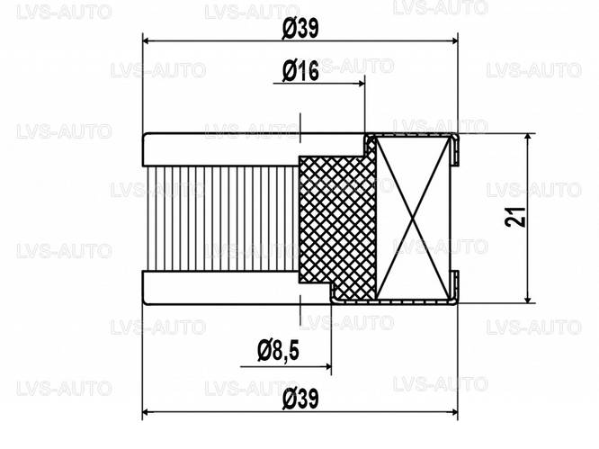 Ремкомплект клапана газу Lovato, KN-200-Z (FKN-200-Z) (EVG1, EVG2 ...
