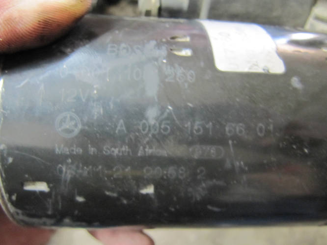 Купити Стартер Мерседес Mercedes-Benz W210 2.2CDI Оригінал BOSCH A 005 ...