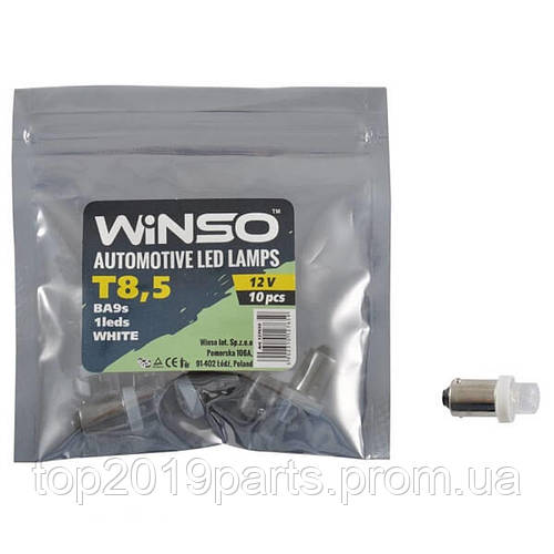 Купить Лампа/LED 12V FLUX T8.5 BA9S 1LED,127650 WINSO, цена 15 ₴ — Prom ...