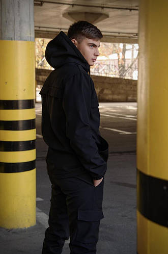 Комплект анорак softshell Walkman черный + штаны softshell черные, цена ...