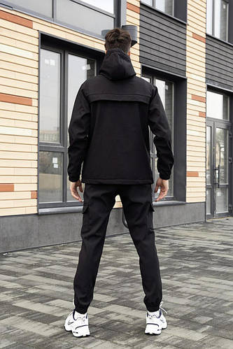 Комплект анорак softshell Walkman черный + штаны softshell черные, цена ...