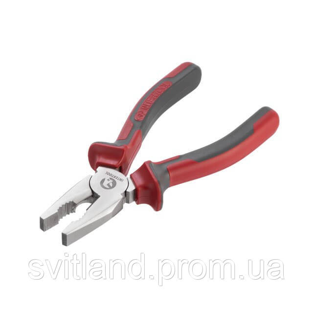 Плоскогубці 180 мм C55 INTERTOOL HT-01105, ціна 141.75 грн — Prom.ua (ID#1644667387)