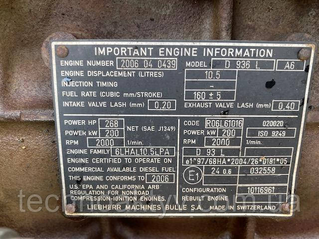 Дизельный двигатель Liebherr D936 (D 936 A6, D 936 L) (ID#446569790 ...