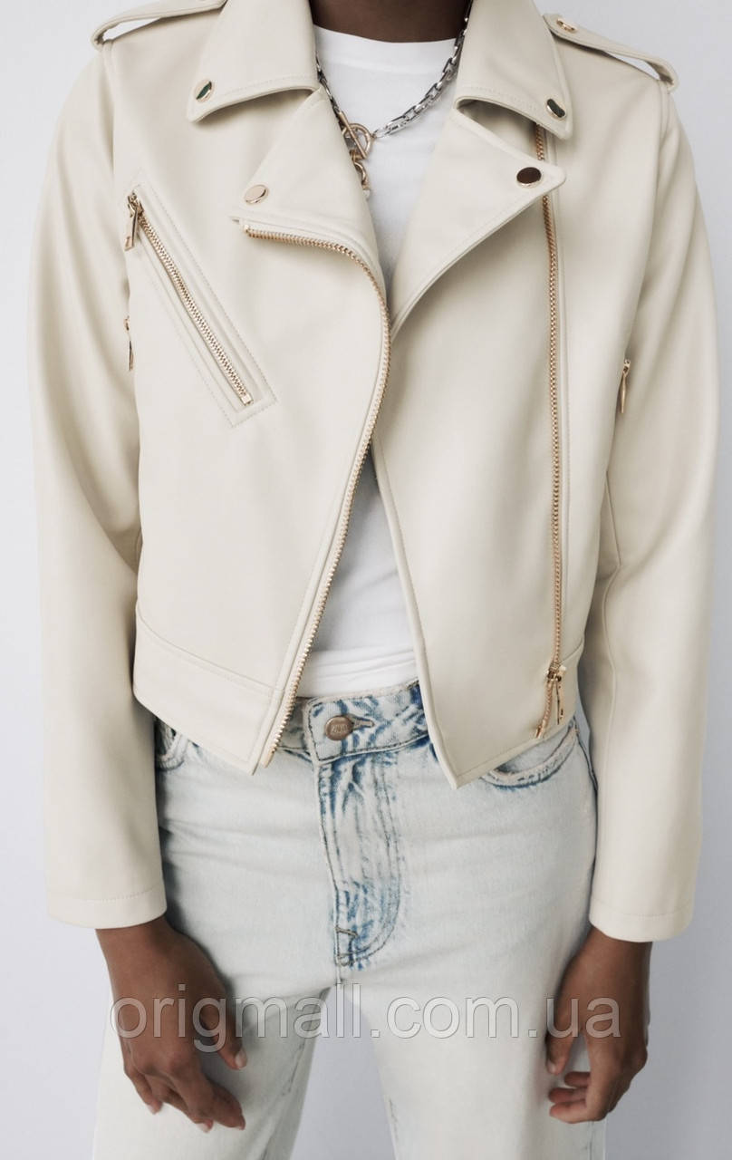 Косуха Zara, mango кожаная куртка XL (ID#1689117809), цена: 2000 ...