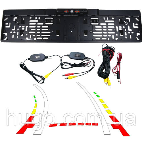 Автомобільна рамка для номера з камерою CAR CAM.WIRELESS / Камера рамка ...