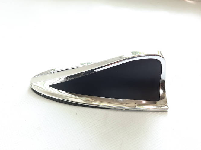 Купить Антена декоративна AZ-001 плавець silver/black, цена 60.86 грн ...