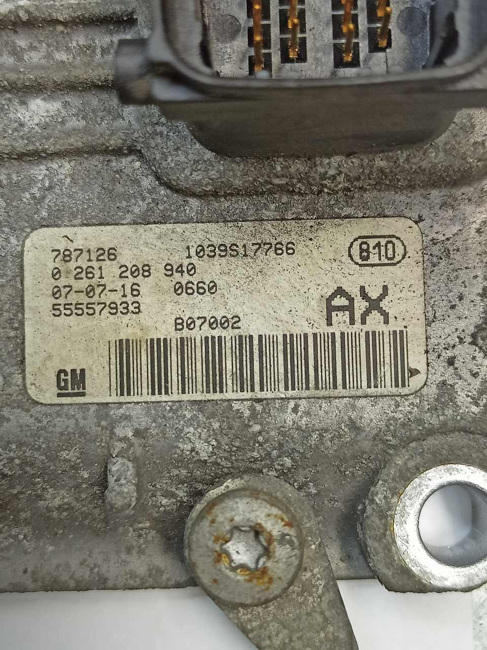 Купити Блок керування двигуном ЕБУ ЕБУ 0261208940, 55557933 Opel Corsa ...