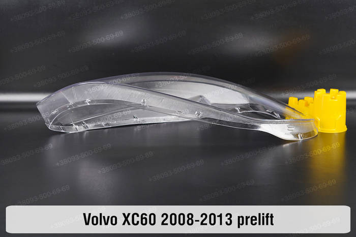 Стекло фары Volvo XC60 (2008-2013) I поколение дорестайлинг правое ...