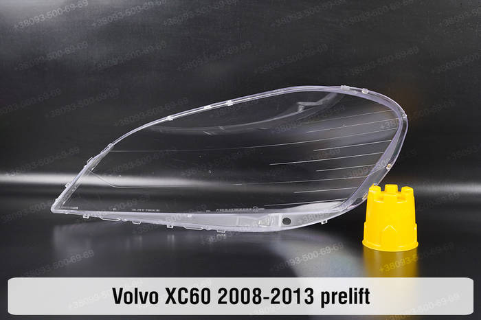 Стекло фары Volvo XC60 (2008-2013) I поколение дорестайлинг правое ...