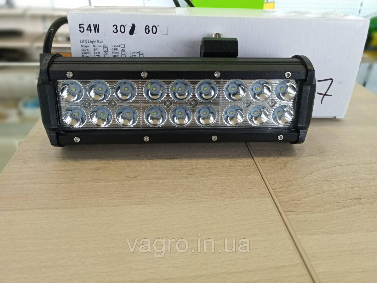 Купить Балка светодиодная LED Light Bar 54W spot beam, ETK-LB-CR-54W (CREE), цена 1595 ₴ — Prom ...