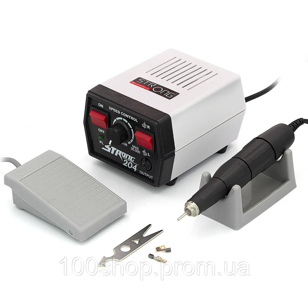 Фрезер для Маникюра Strong 204 65 Вт 35 000 Об, Ручка 102L — Купить ...